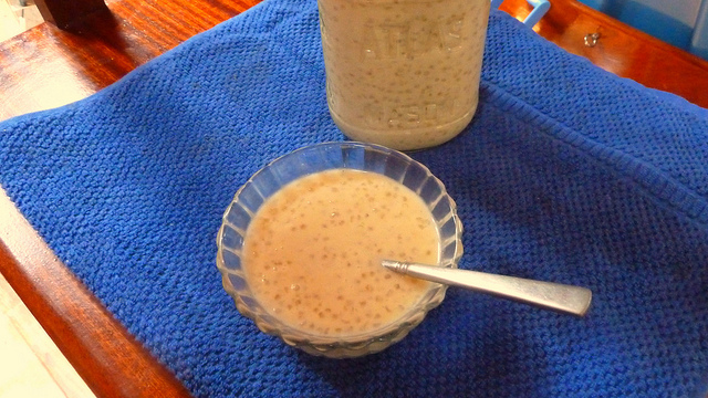 Provisioning? bring what you need to make some nondairy tapioca with ...